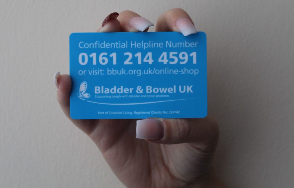 Just Can't Wait Card by BBUK - Bladder & Bowel UK