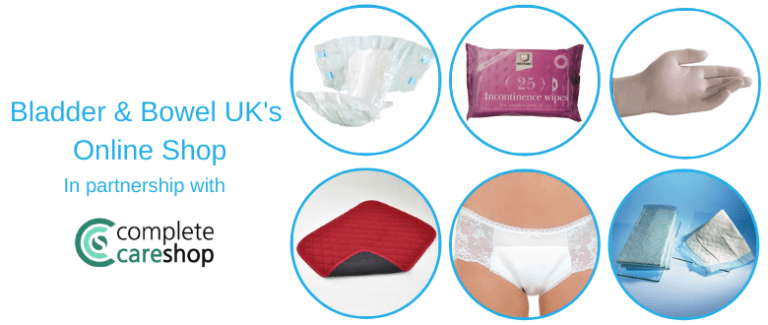 Browse a range of incontinence products with Bladder and Bowel UK